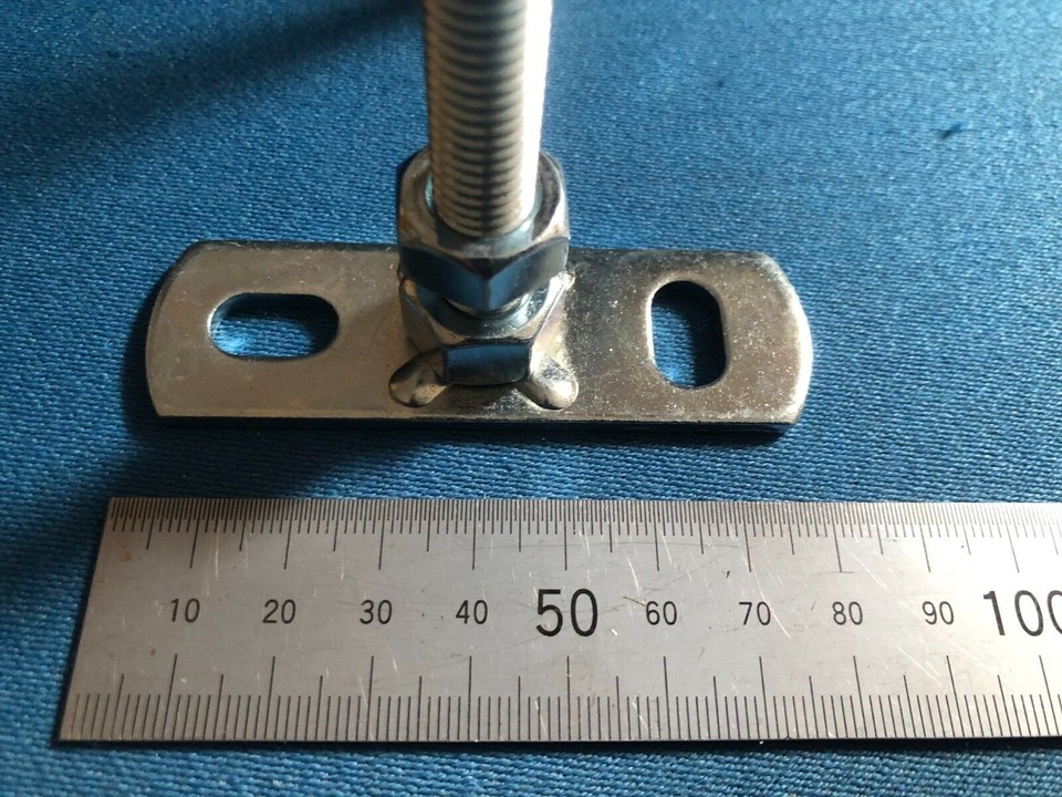 soil pipe 110mm/4" steel stand off bracket clamp heavy duty wall eves ...