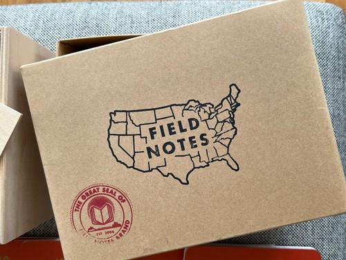 Field Notes County Fair Edition Lot Of 38 W/Archival Wooden Box - Free ...