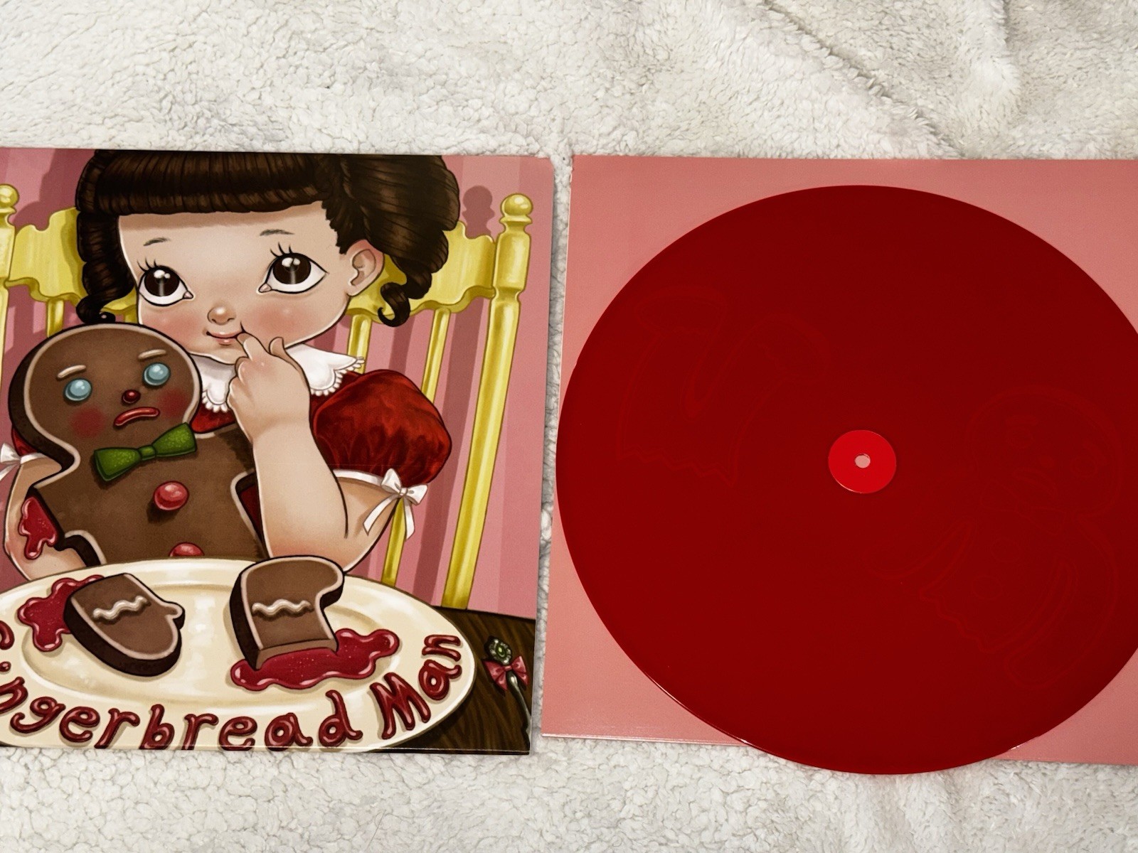 Melanie Martinez Gingerbread Man Vinyl Record Red Etched | eBay
