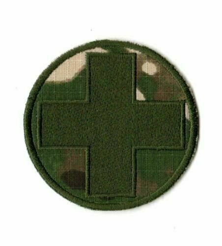 Patch - Army Tactical Medical Medic First Aid Patch - Red Camo Cross ...