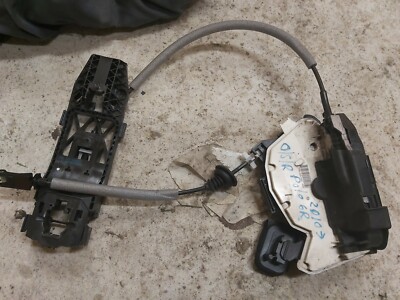 Vw Polo 6r Rear Door Lock osr latch handle assembly 2010 to 2016 | eBay UK