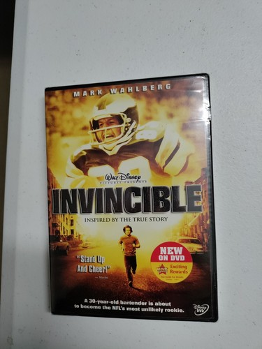 Disney Invincible (DVD, 2006, Widescreen) Mark Wahlberg Brand New Factory Sealed 786936721027 | eBay
