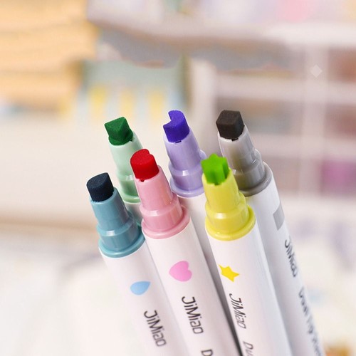 Highlighters Curve Line Markers Pen Color Multiple Shapes Curve ...