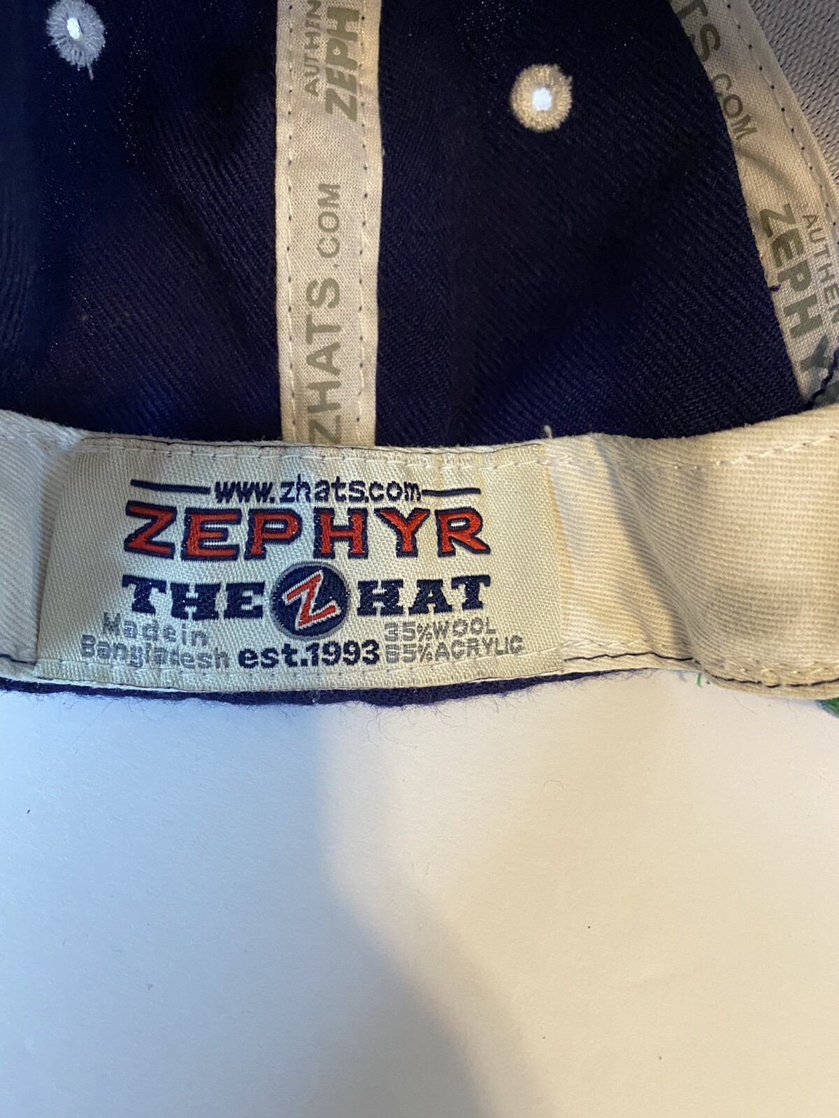 ZEPHYR THE Z HAT NORTH CAROLINA TAR HEELS SNAPBACK HA… - Gem