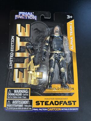 NEW! Final Faction Elite Edition MS Steadfast 1:18, 3-3/4" Action ...