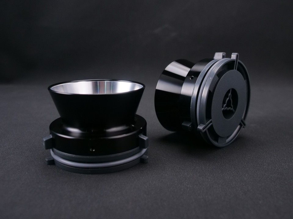 1 Pair 1/4'' TEAC Black NAB Hub Adapters For Reel To Reel Tape ...