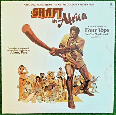 Shaft In Africa Original LP Music From The 1973 MGM Film ABC Records ...