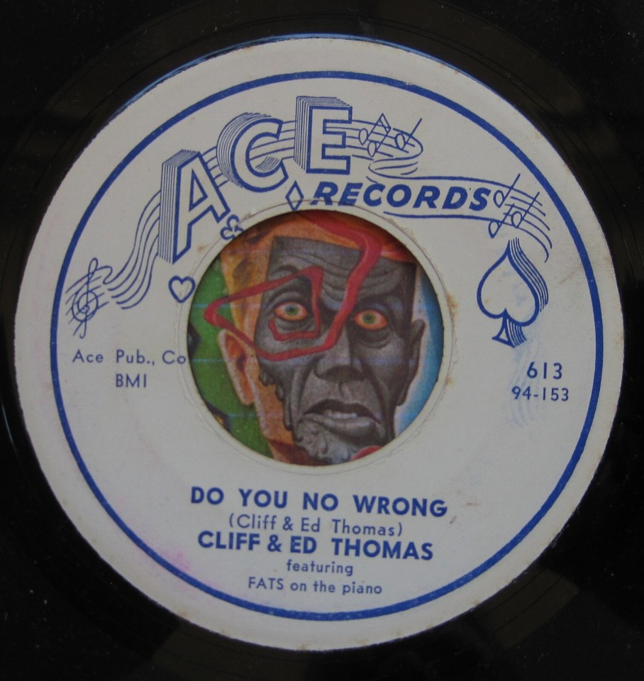 HEAR Cliff & Ed Thomas 45 Shame / Do You No Wrong ACE popcorn mod R&B ...