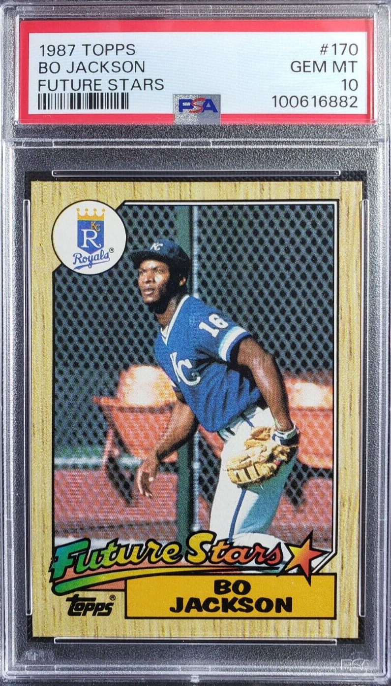 Bo Jackson 1987 Topps #170 Base Price Guide - Sports Card Investor