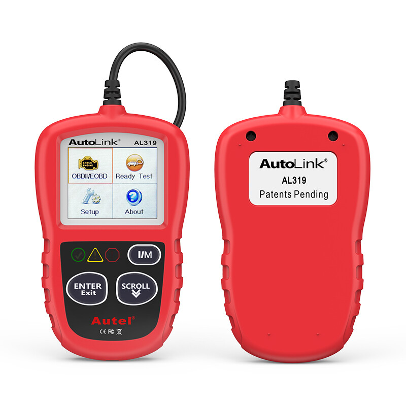 Autel Autolink AL319 OBD2 Scanner Code Reader Check Engine Car ...