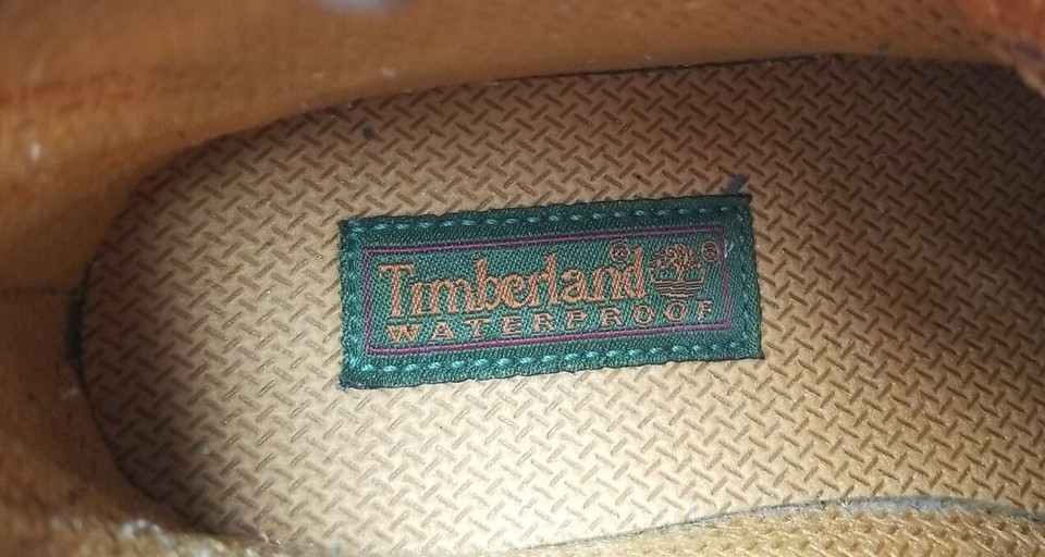 Timberland 12909 Junior's 6" Premium Waterproof Boots Wheat Nubuck Boys ...