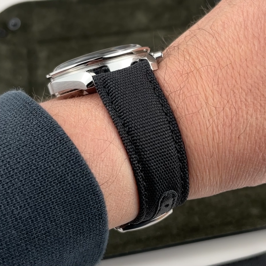 20mm Cordura Fabric Sailcloth Watch Strap Band For Omega Speedmaster ...