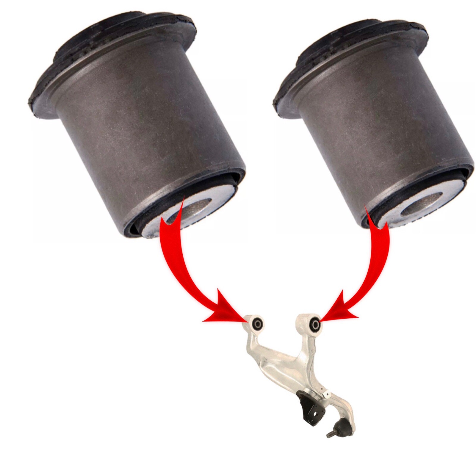 REAR UPPER CONTROL ARM BUSHINGS FOR 2007-2013 NISSAN ALTIMA 4Cyl | eBay