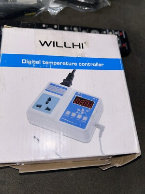 Digital Humidity Controller 110V Humidistat Switch Hygrometer for ...