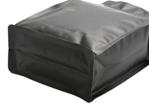 50 Pack Coffee Bags With Aluminum Foil And Degassing Valve Resealable ...