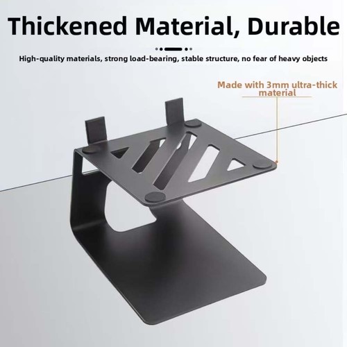 Portable Metal Speaker Stand with Shock Absorbing Sponge for Desktop ...