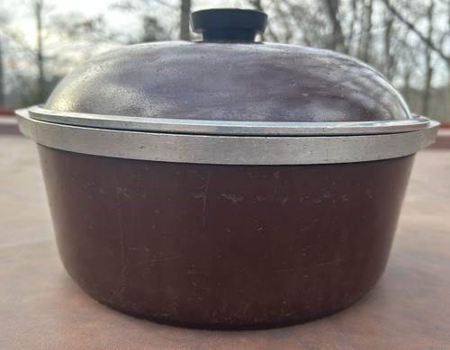 Vintage Brown Club Cookware Set of 6 - Aluminum Pots w/ Lids - 4 Qt 3 ...