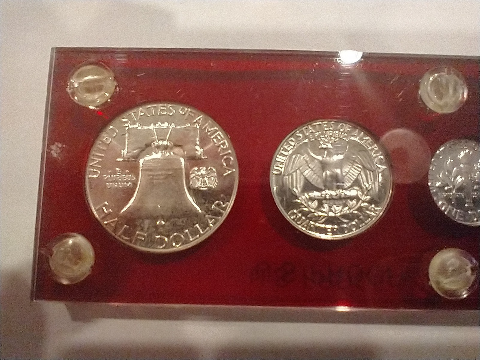 1961 U.S. Proof Set (Red Hard Plastic Holder) | eBay