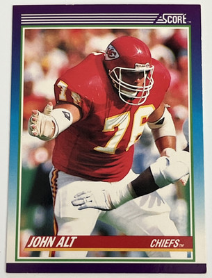 1990 Score Football John Alt Kansas City Chiefs #176 | eBay