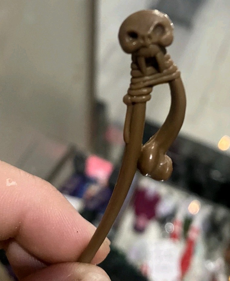 Vintage 1985 Dulok Shaman Staff Star Wars Ewoks Animated TV Show | eBay