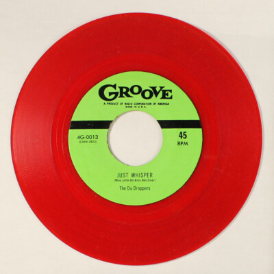 DU DROPPERS: just whisper / how much longer GROOVE 7" Single 45 RPM | eBay