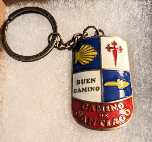 Camino de Snatiago Shield Key Ring / Keychain / Cross / Arrow / Buen ...