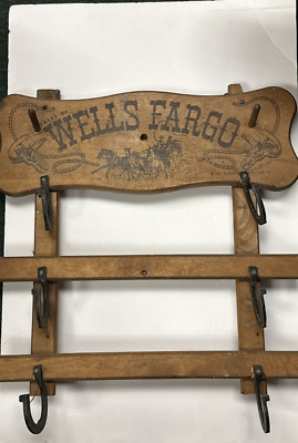 Tales Of Wells Fargo Wooden Toy BB Gun Rifle Rack 1950’s 1959 Vintage ...
