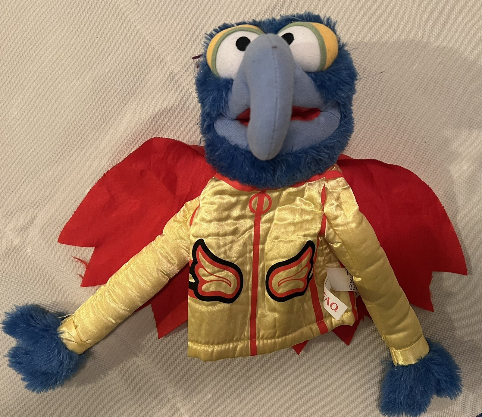 RARE Gonzo Muppets Most Wanted Hand Puppet Plush FAO Schwarz Toys R Us ...