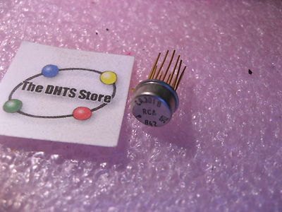 RCA CA3018 Transistor Array Metal Can Gold Pins - NOS Qty 1 | eBay