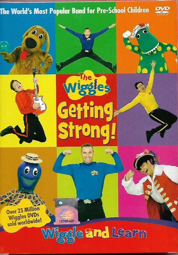 The Wiggles Wiggle And Learn Getting Strong | Grelly USA