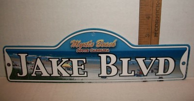 DOOR WALL SCANDICAL MYRTLE BEACH SOUTH CAROLINA NAME ROAD SIGN JAKE ...