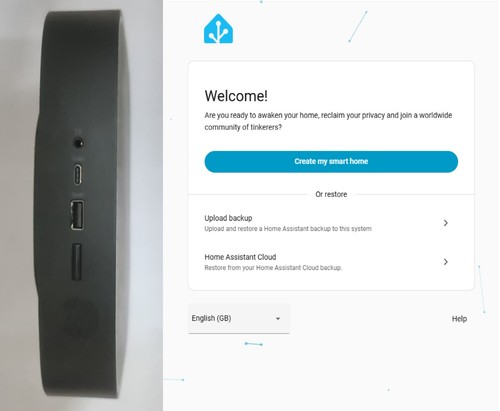 Home Assistant Server HA OS Smart Home Mini PC 256GB SSD 8GB DDR4 AMD ...