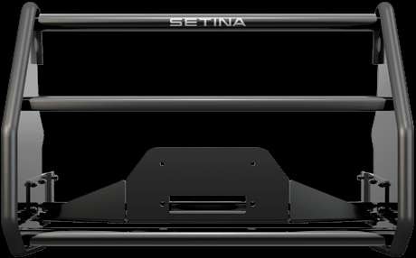 NEW Setina PB400 Aluminum Bumper with Pad 12-17 Interceptor Sedan | eBay