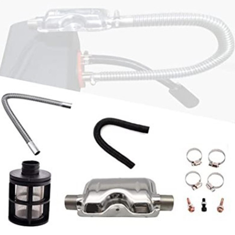Diesel Heater Exhaust | Car Parking Air Heater Exhaust Pipe Kit With ...