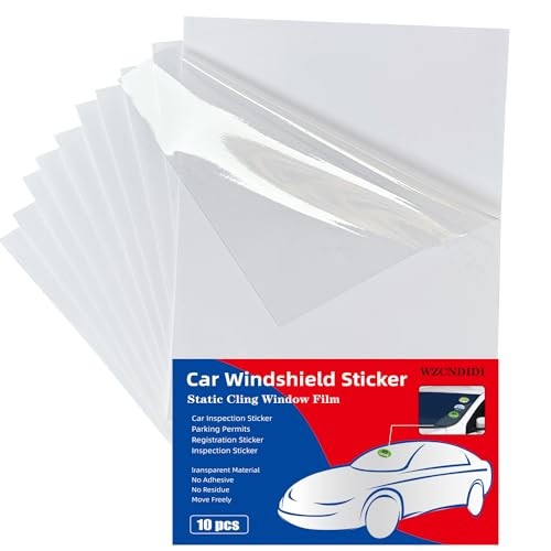 Car Windshield Sticker, Windshield Applicator, Clear Window Cling for ...