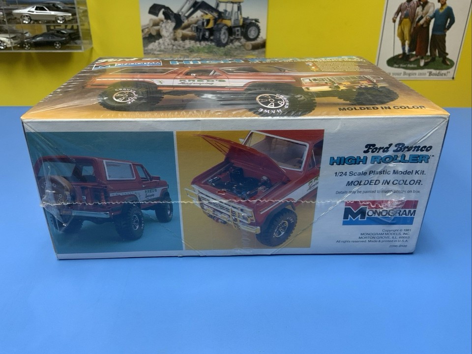 Vintage Monogram Ford Bronco High Roller #2286 Released in 1981 Sealed NEW | eBay