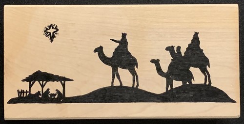 Peddler’s Pack Three Kings North Star Silhouette Religious Manger ...