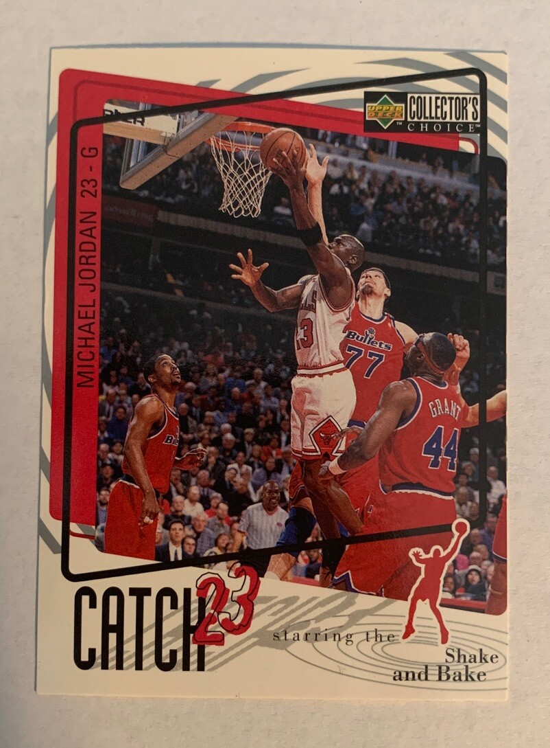 1997 - 1998 Upper Deck Collector's Choice Michael Jordan Catch 23 Card ...