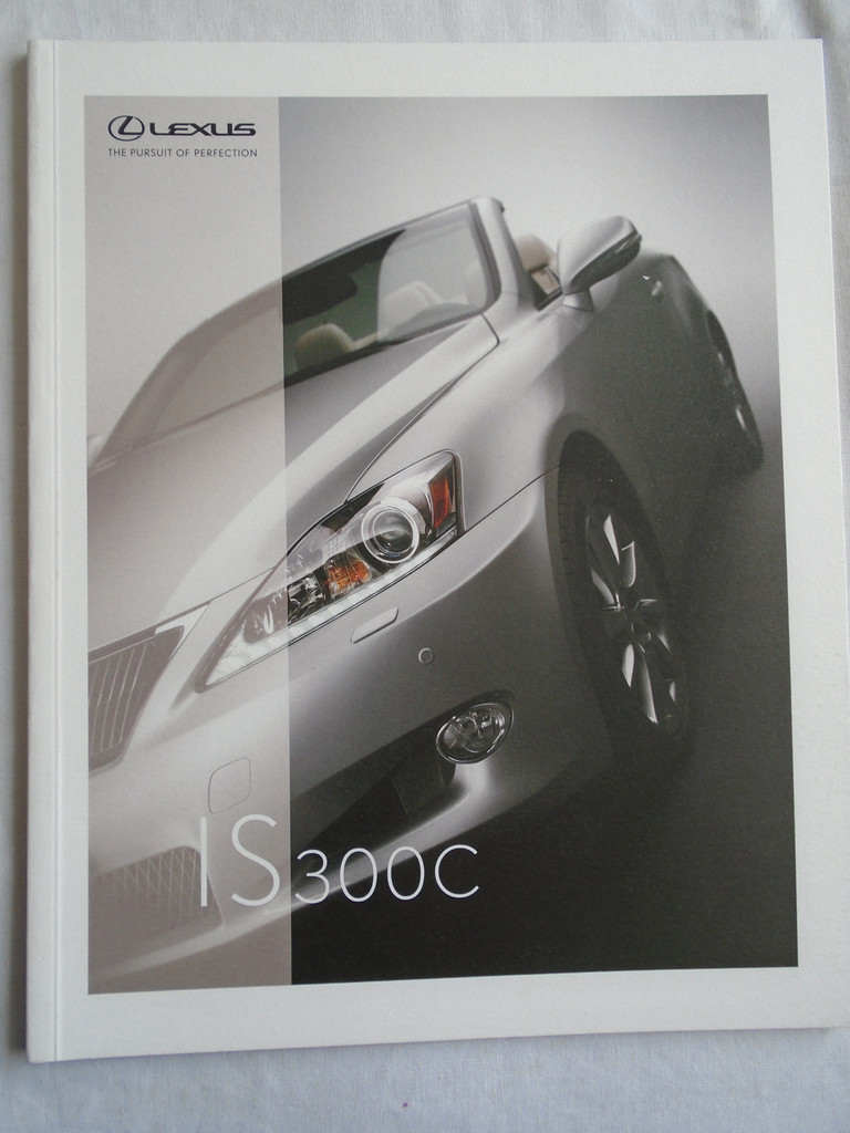 Lexus IS 300C range brochure undated Arabic & English text | eBay