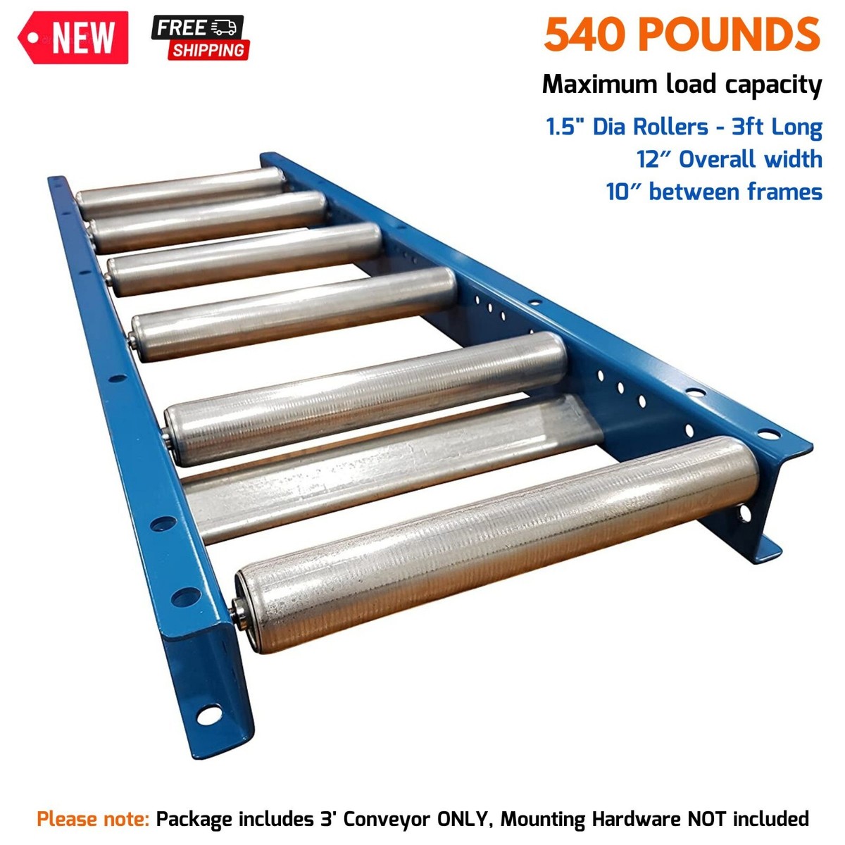 Aluminum Gravity Rollers Bifa 48 Inch Wide Aluminum Roller Conveyor