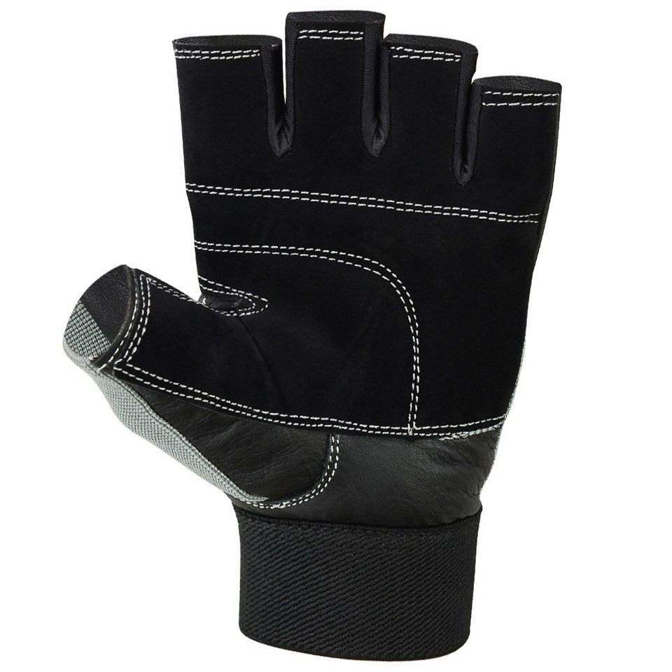 MRX Weight Lifting Gloves Gym Training Workout Bodybuilding Leather ...