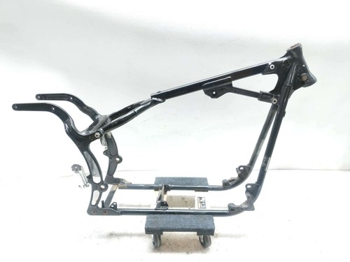 02 Harley Davidson FLSTFI Fatboy Main Frame Chassis STRAIGHT SLVG TRSH ...