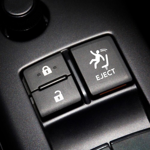 EJECT BLANK BUTTON Decal For Cars And Trucks Funny Car Stickers (2 pack ...