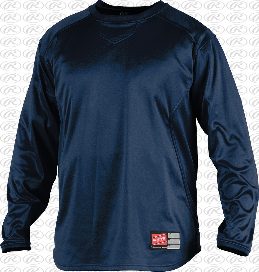Rawlings Baseball Softball Fleece Warm Up Pullover Youth and Adult ...