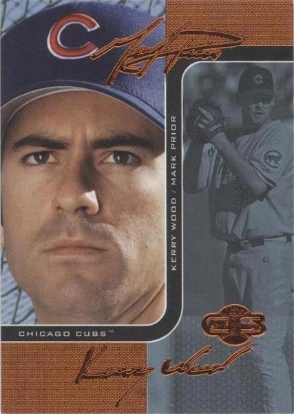 2006 Topps Co-Signers - Changing Faces Blue #82-B Kerry Wood, Mark ...