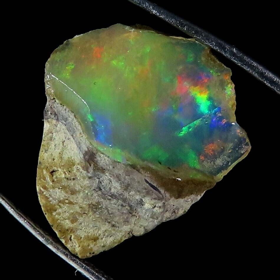 06.10Ct 100% Natural Ethiopian Fire Opal Rough AAA+ Gemstones ...