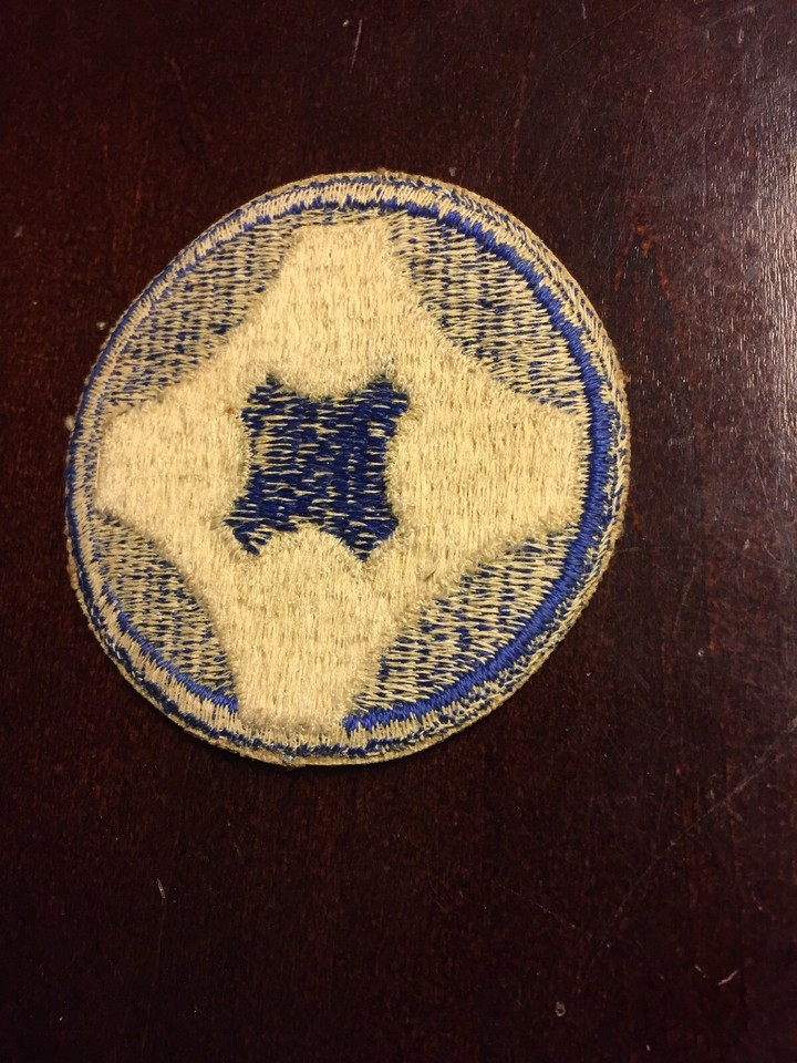 WII Patch Army Ground Unit 4th Service Command Shoulder Sleeve World War II | eBay