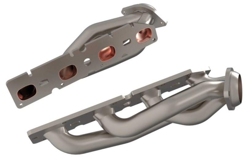 For 2011-2021 Grand Cherokee WK2 5.7L aFe 1 5/8" Twisted Headers ...