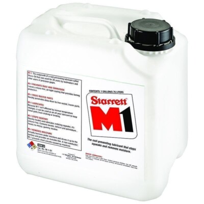 Starrett M1® All Purpose Oil - 1 gal Can - Pleasant Odor/Scent - Liquid ...