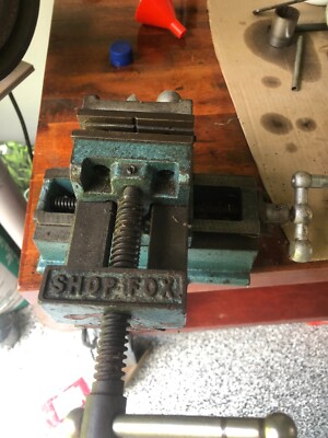 Shop Fox D4082 4" Cross-Sliding Vise with Slide Bar | eBay